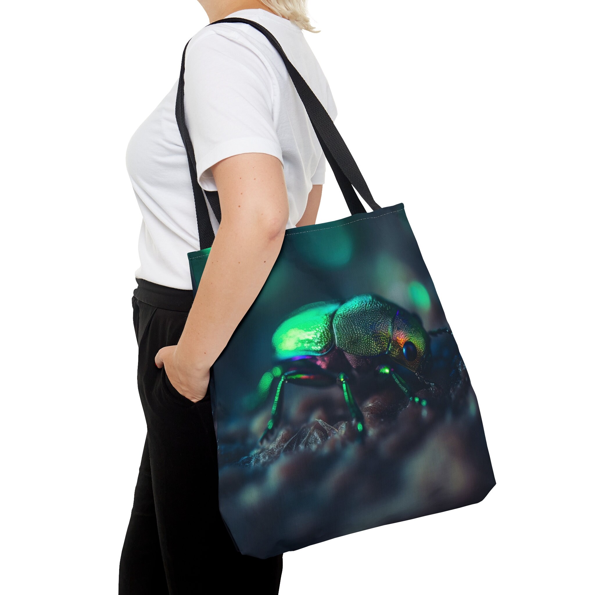 Cosmic Animal 'beetle' Tote Bag - Large Medium Small - Art Bag - Oracle ...