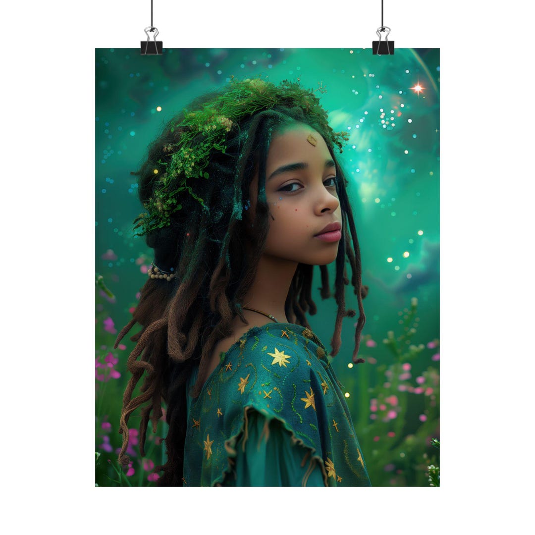 Triplicity Earth Zodiac Poster Print Oracle Card Series Art Print ...