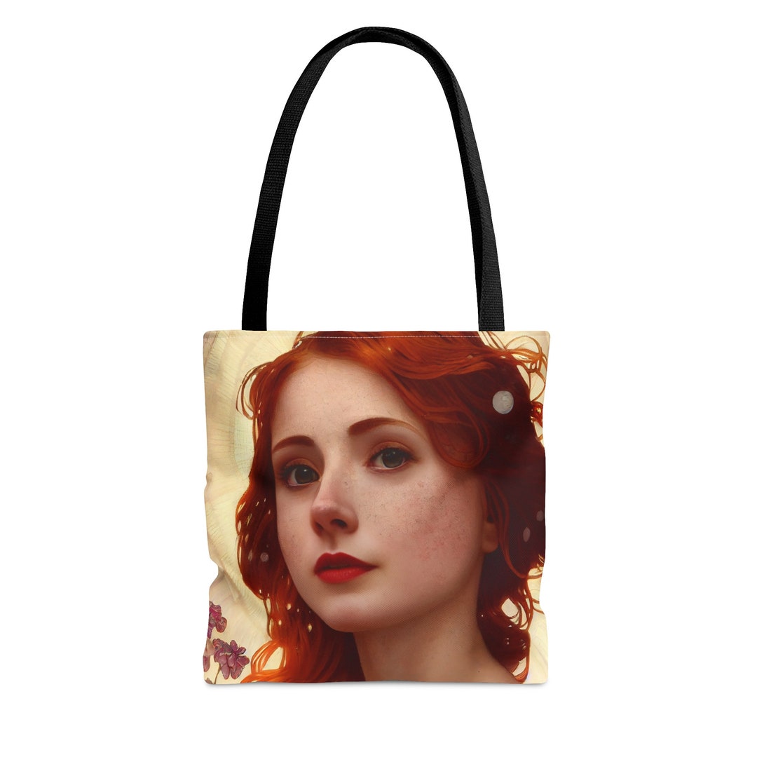 Poyel Tote Bag - Large Medium Small - Art Bag - Guardian Angel Double ...