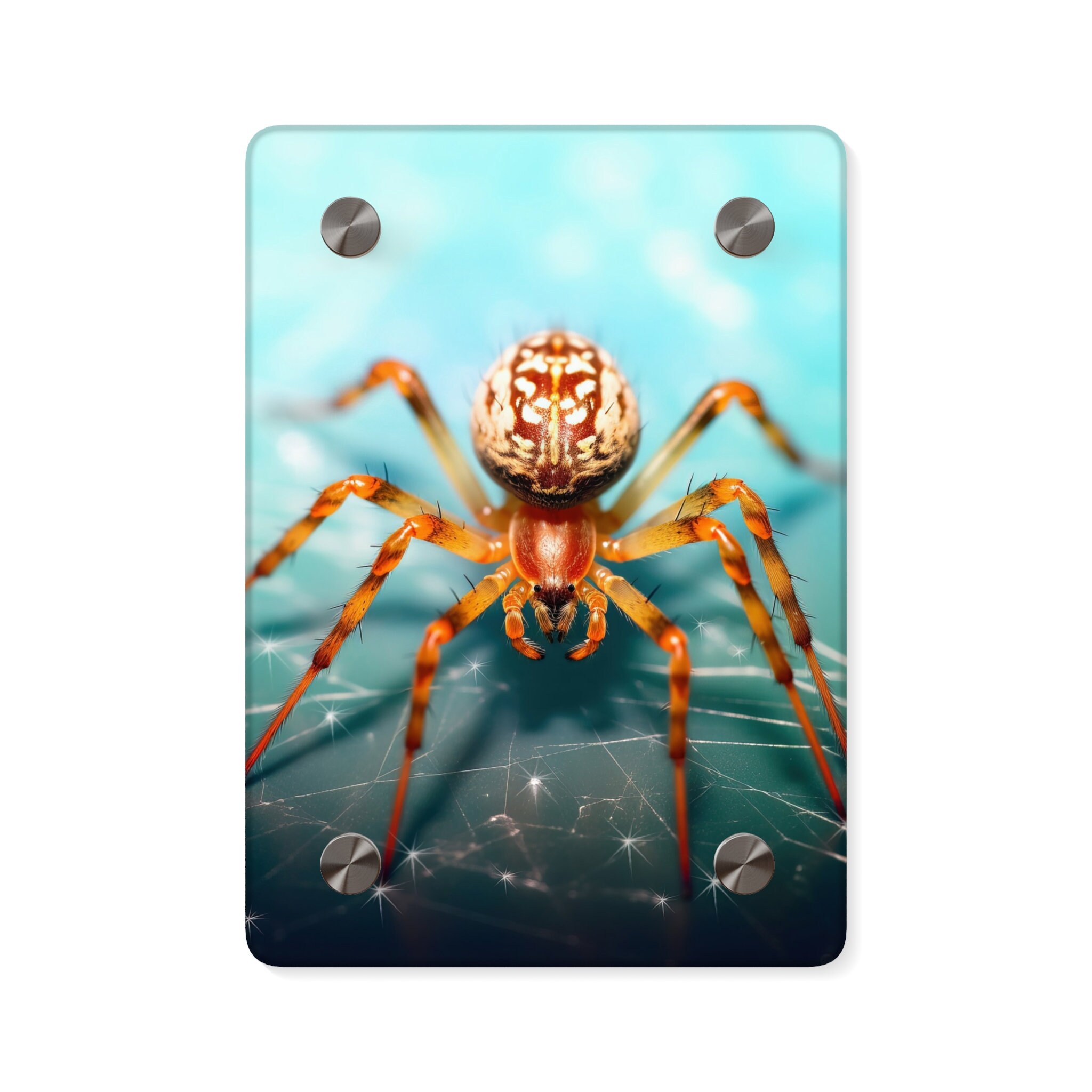 Cosmic Animal 'spider' Acrylic Wall Art Panel - Ready to Hang Acrylic ...