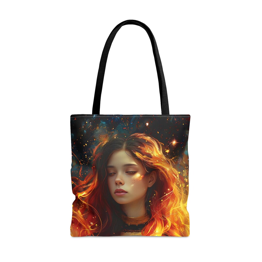Triplicity Fire Zodiac Tote Bag Large Medium Small Art Bag Oracle Deck ...