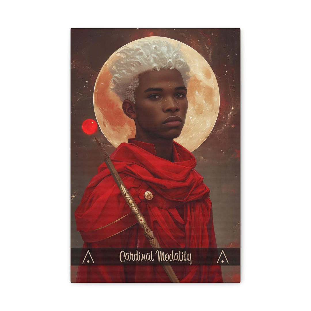 Cardinal Modality Zodiac Canvas With Border and Title Gallery Wrapped ...