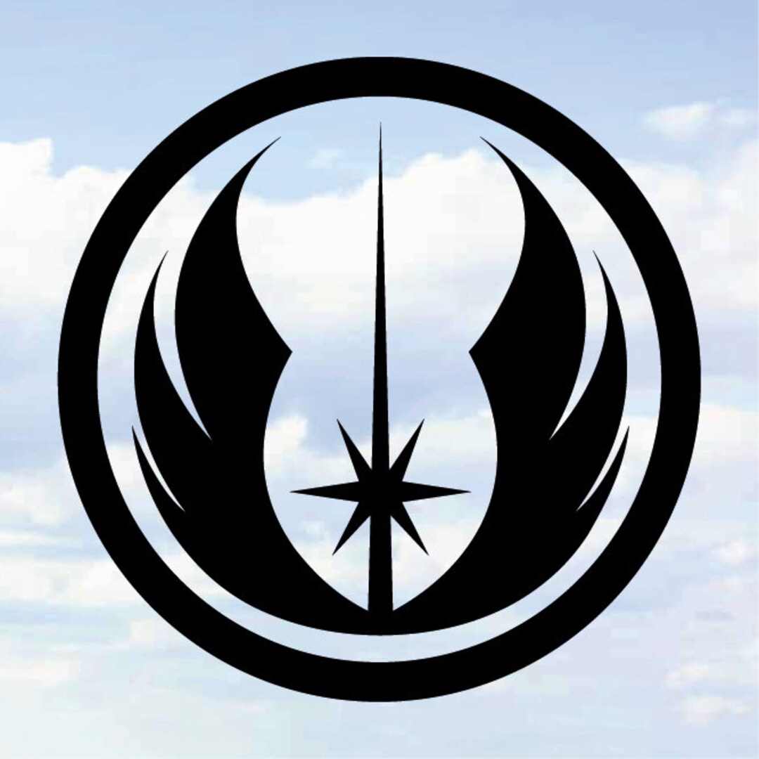 Jedi Order Star Wars Car Window Windscreen Body Panel Laptop Decal ...