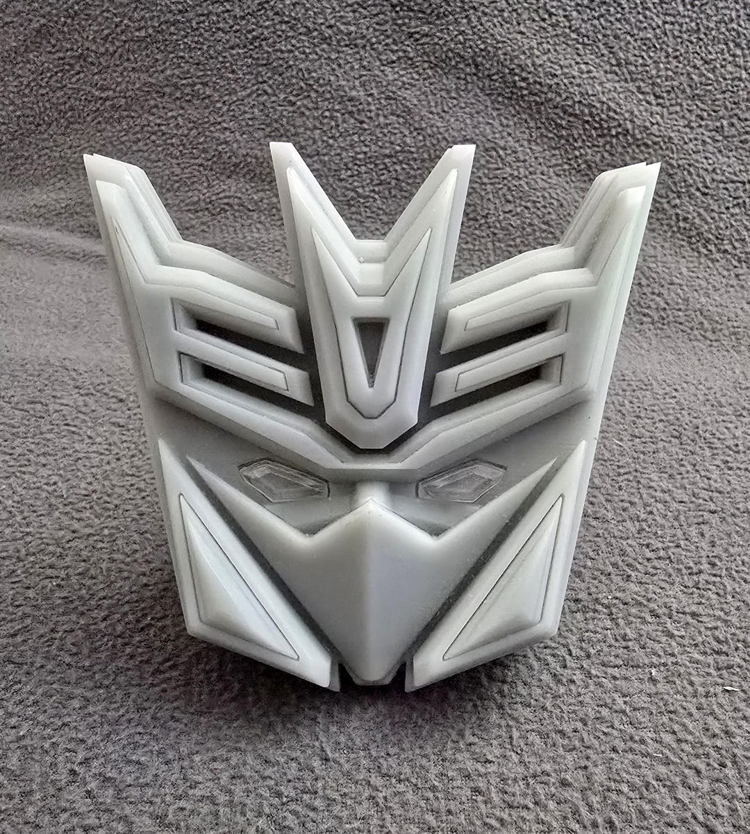 Megatronus Prime Emblem – 3D Printed Fan Art Un-painted| Transformers ...