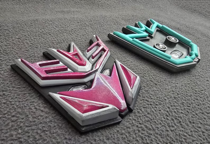 Megatronus Prime Emblem – 3D Printed Fan Art With LED Eyes ...