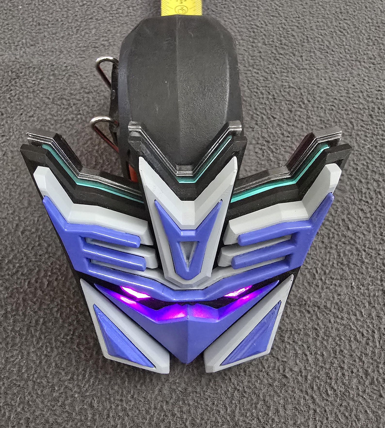 Megatronus Prime Emblem – 3D Printed Fan Art With LED Eyes ...