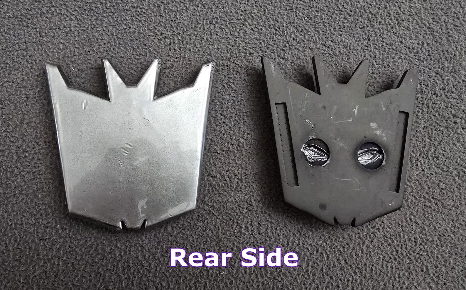 Megatronus Prime Emblem – 3D Printed Fan Art With LED Eyes ...
