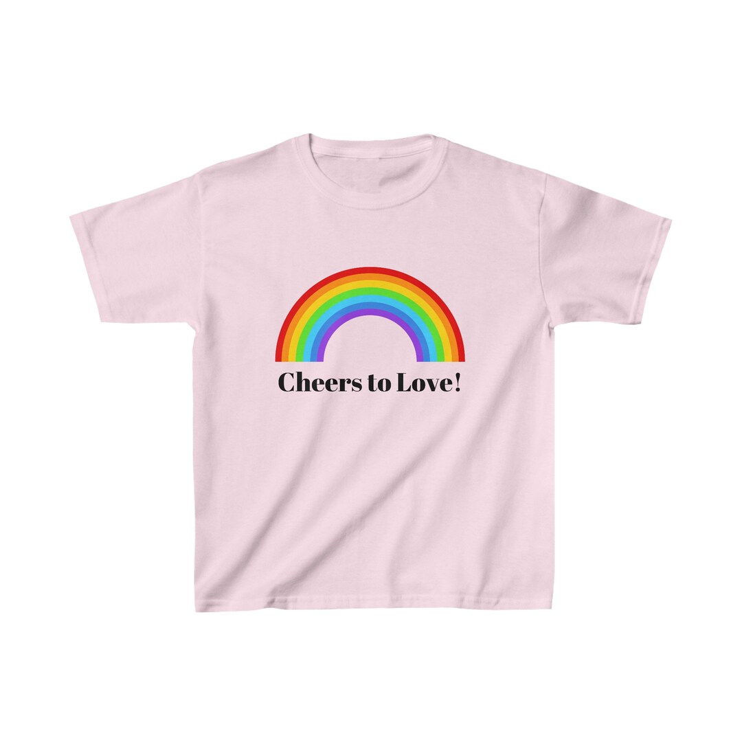 Belly Free Cheers to Love LGBTQ stag Party T-shirt, Inclusive ...