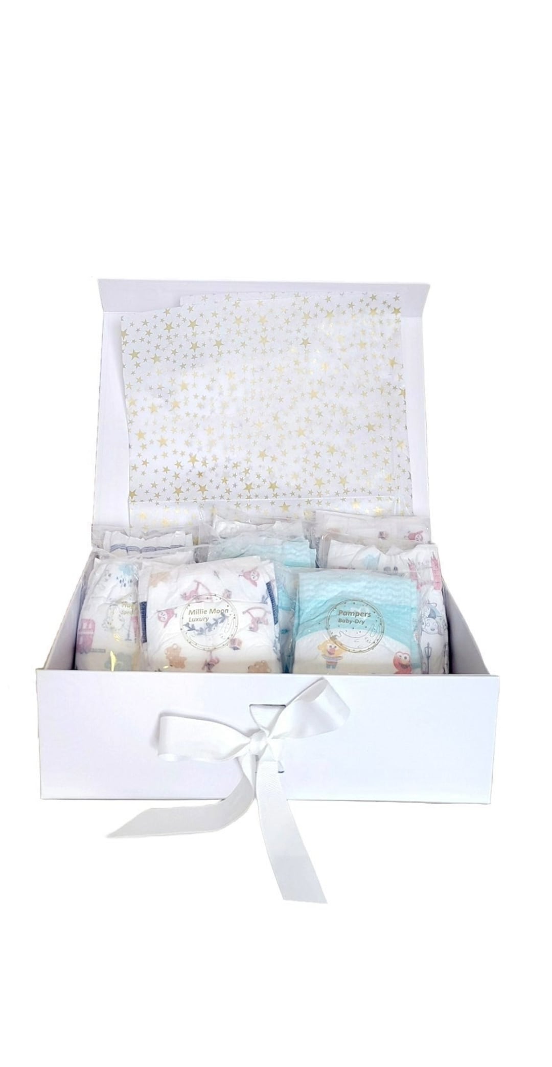 BUNNY Diaper BOX, Diaper Sample Box, Baby Shower Gift, Baby Shower Gift ...