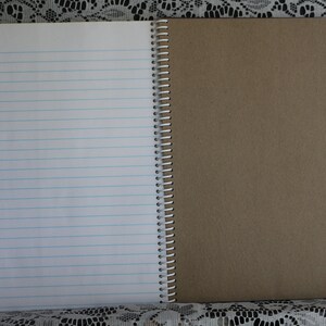 Peter Pan Album Cover Spiral Bound Handmade Notebook, Vintage Journal ...