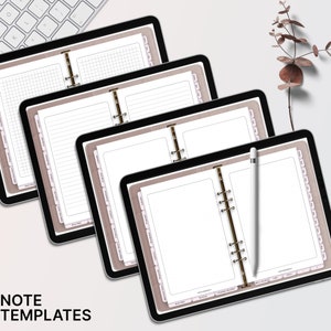 Digital Planner 2024 2025 Mid Year Digital Planner Landscape, Dated ...