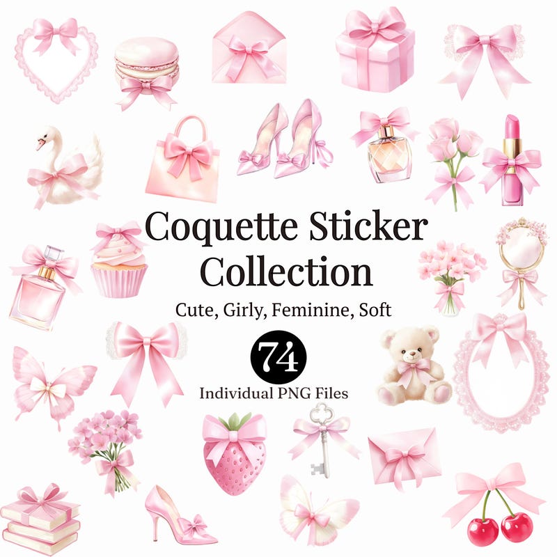 Coquette Stickers - Etsy