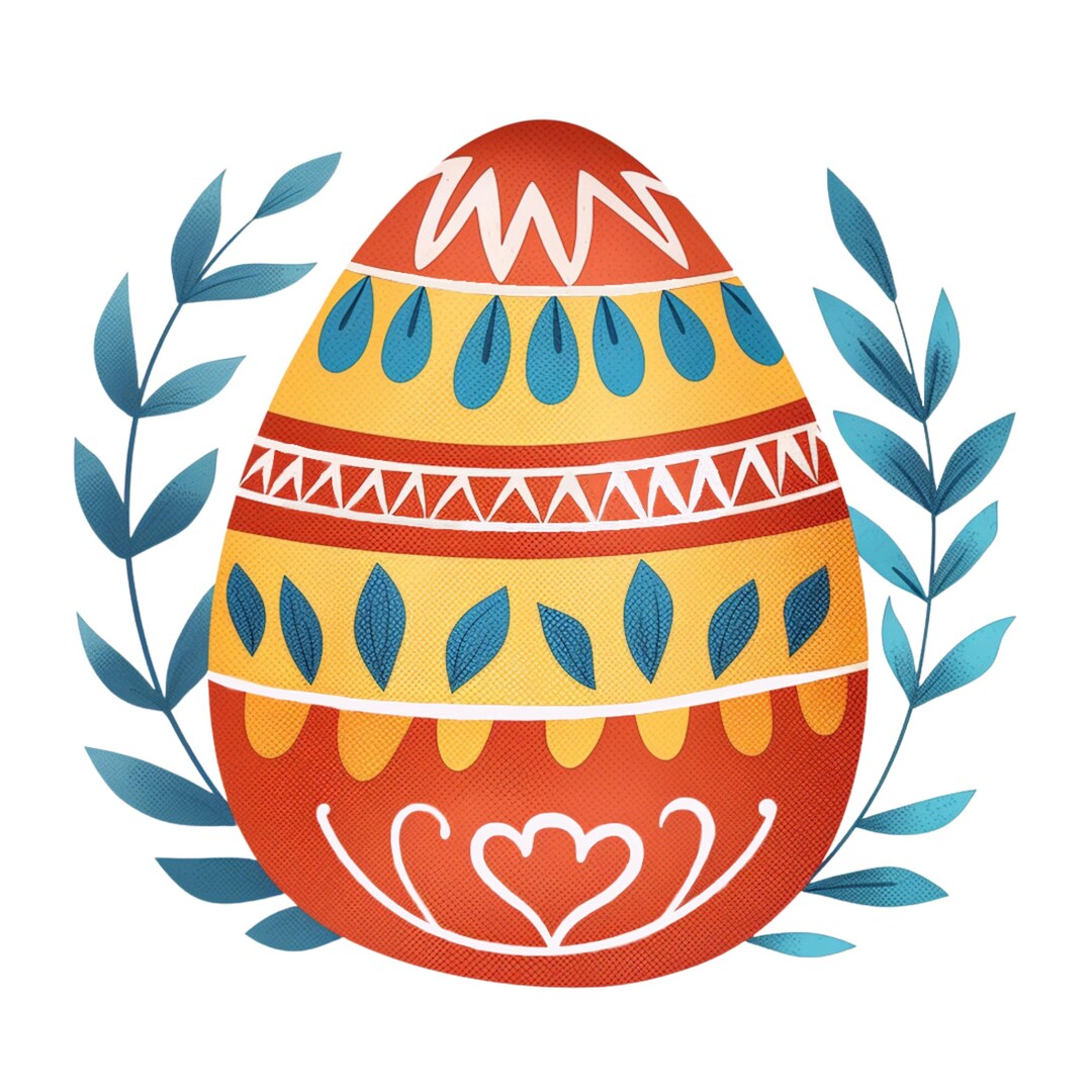 Colorful Easter Eggs Clip Art Set | Easter Digital Images | Scrapbooks ...