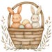 Cute Pastel Easter Clip Art Set | Easter Digital Images | Scrapbooks ...
