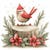 Charming Christmas Birds Clip Art Set | Winter Digital Images ...