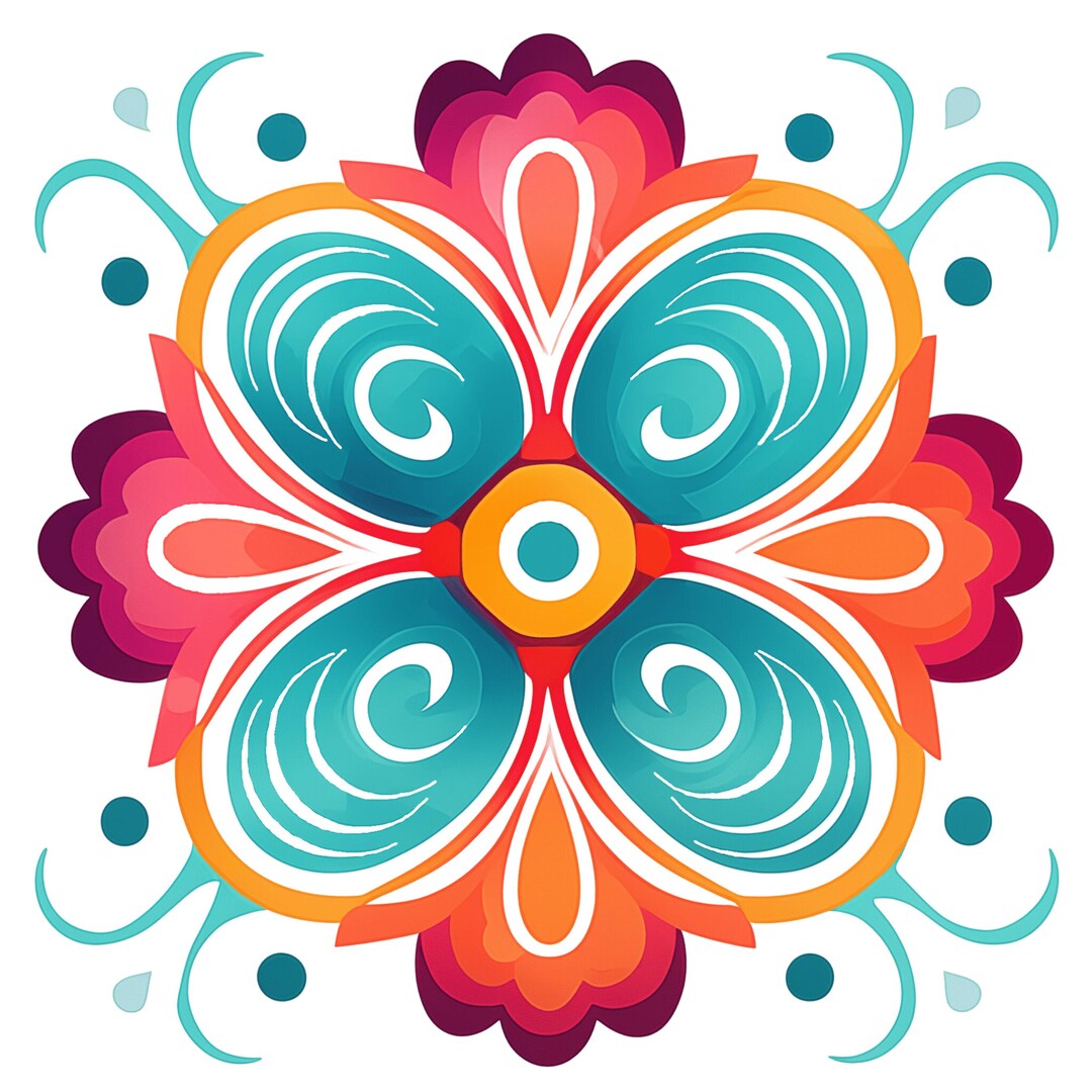 Jewel Toned Quatrefoil Clip Art Set | Colorful Digital Images for ...