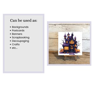 Spooky Haunted Houses Clip Art Set | Digital Halloween Images for ...