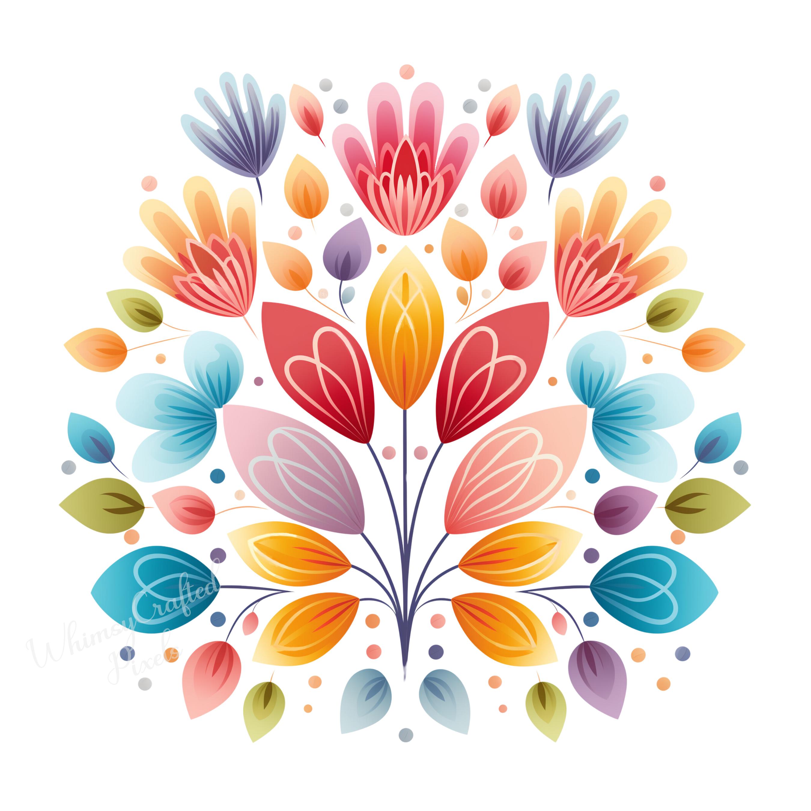 Fun Flower Bouquets Clip Art Set | Cute Digital Images | for Scrapbooks ...