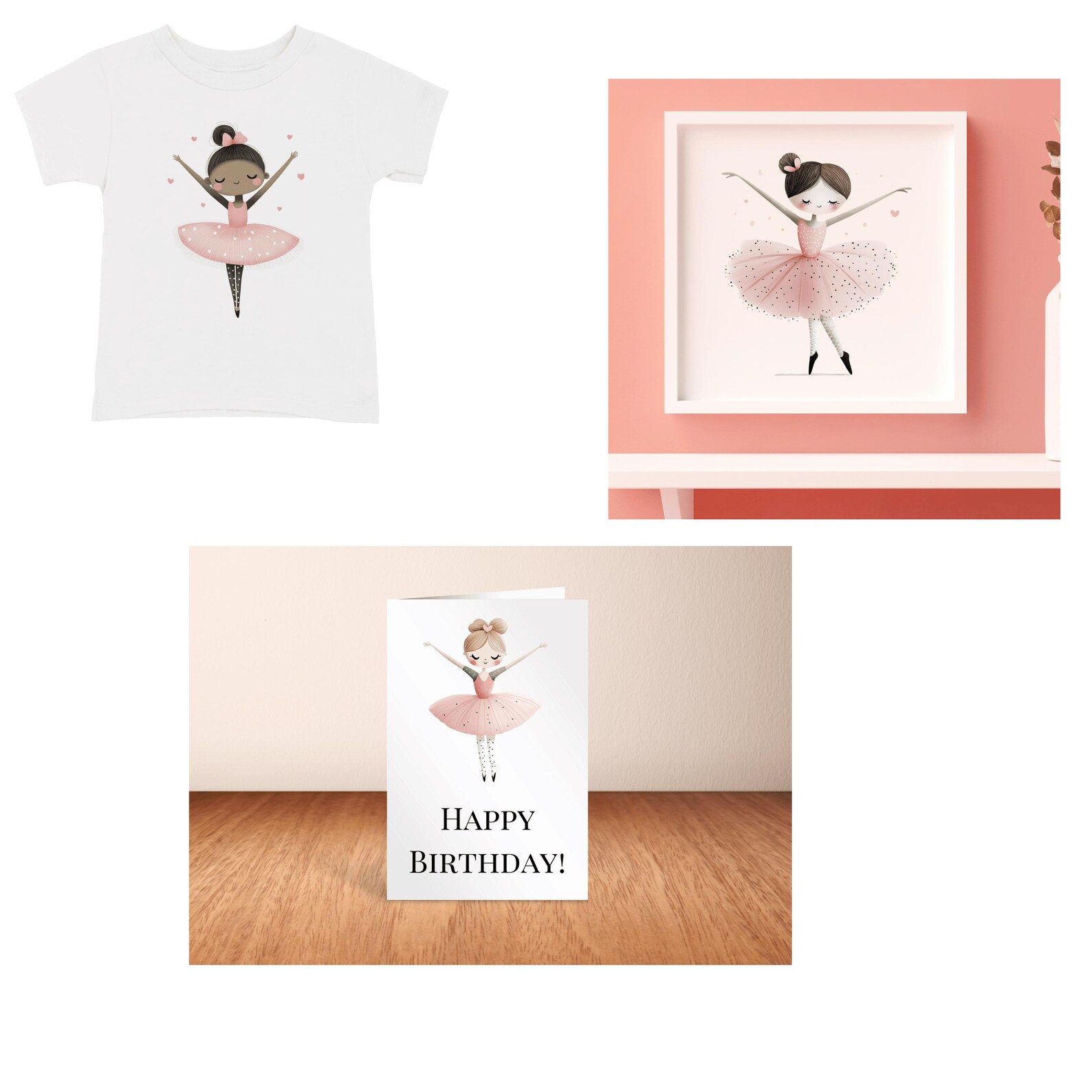 Cute Little Ballerinas Clip Art Set | Digital Ballet Images ...