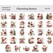 Charming Santas Digital Pages | Santa Claus Printable Digital ...