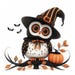Cute Halloween Owls Digital Pages | Halloween Printable Digital ...