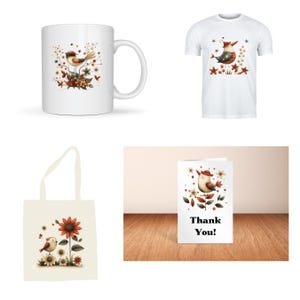 Whimsical Birds Clip Art Set | Digital Bird Images for Scrapbooks, Card ...