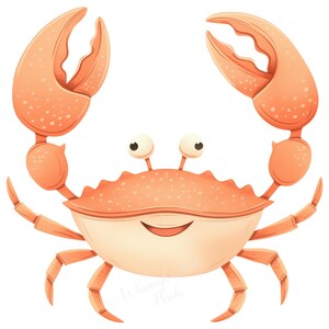 Cute Sea Life Clip Art Set | Digital Ocean Themed Images for Scrapbooks ...