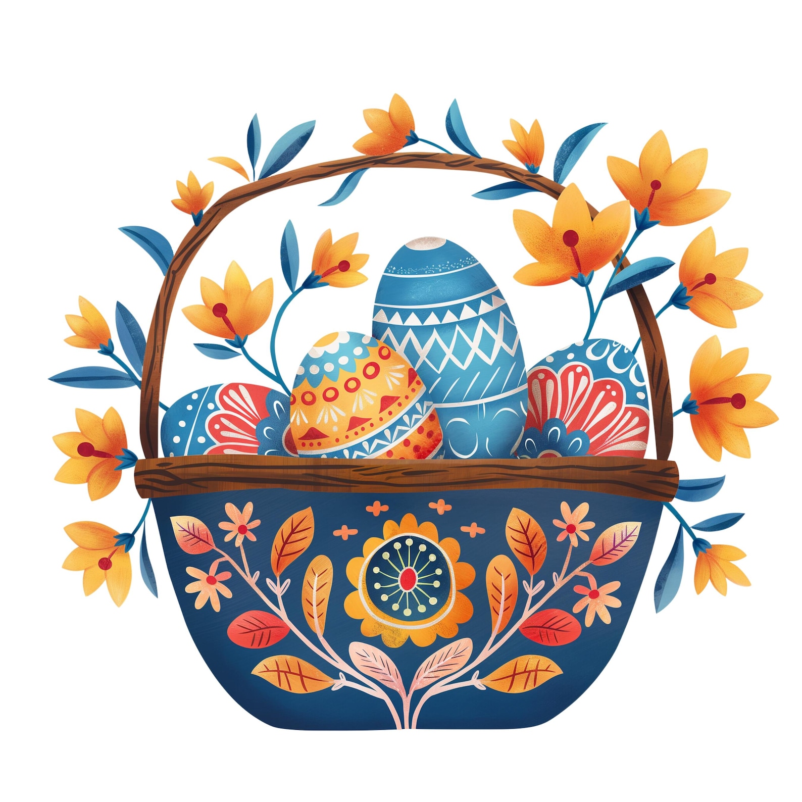 Colorful Easter Baskets Clip Art Set | Fun Digital Images | Scrapbooks ...