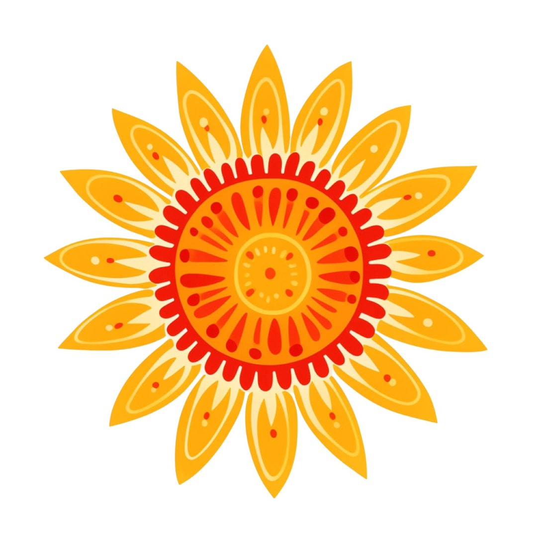 Colorful Suns Clip Art Set | Fun Digital Images | for Scrapbooks, Card ...