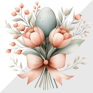 Cute Pastel Easter V2 Clip Art Set | Easter Digital Images | Scrapbooks ...