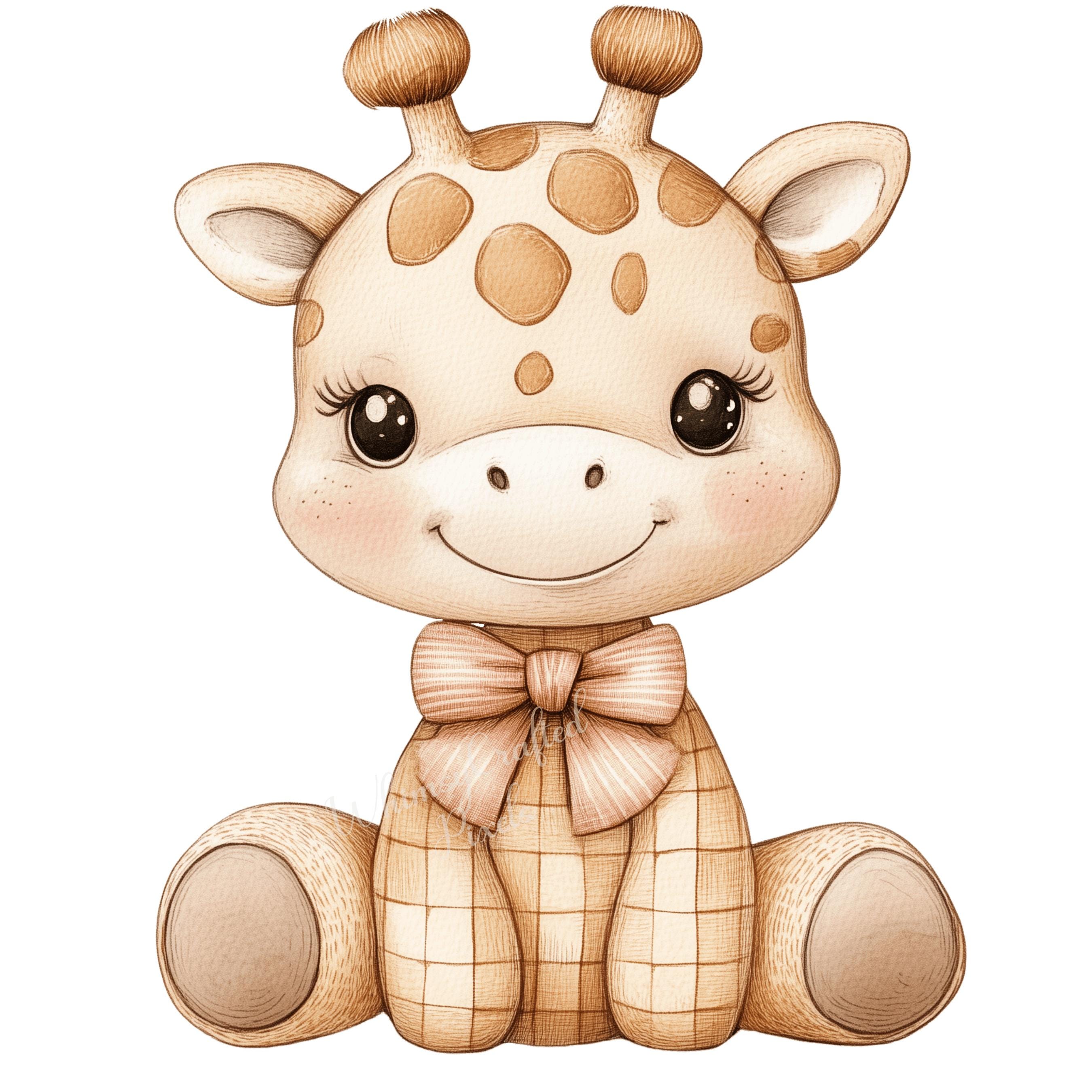 Cute Stuffed Animals Clip Art Set | Digital Nursery Images | Scrapbooks ...