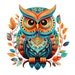 Autumn Owls Clip Art Set | Fall Digital Images | for Scrapbooks, Card ...