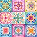Colorful Mexican Tiles V2 Digital Pages | Tile Printable Digital ...