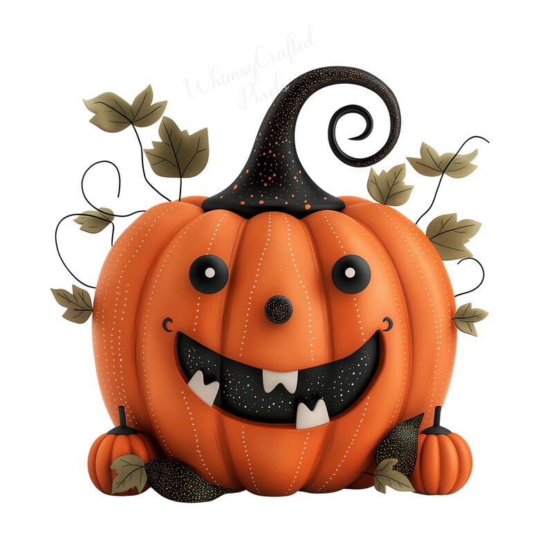 Cute Jack-o-lanterns Clip Art Set | Halloween Digital Images ...