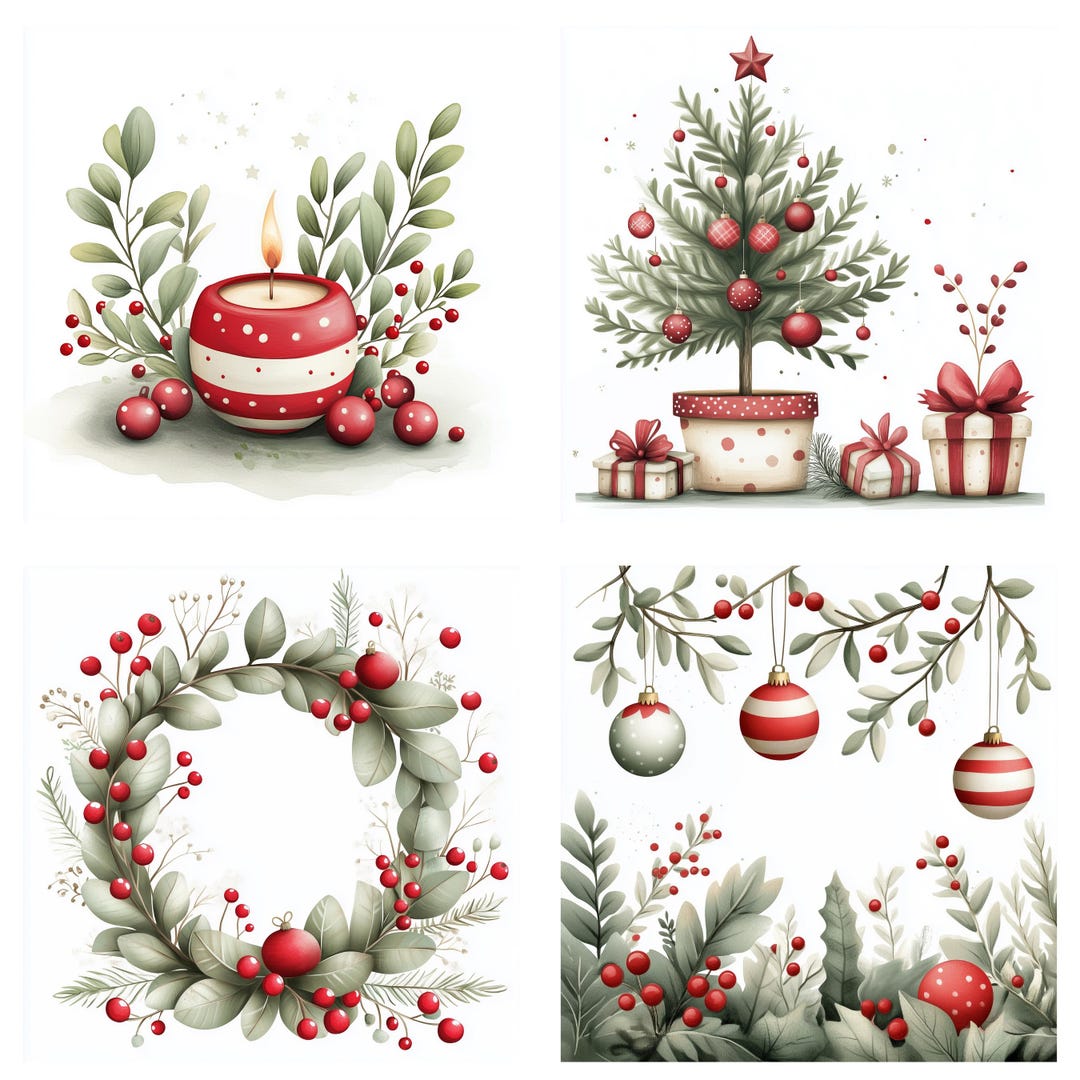 Christmas Variety Pack Digital Pages | Holiday Printable Digital ...