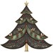 Black Christmas Trees Clip Art Set | Holiday Digital Images ...