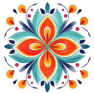 Jewel Toned Quatrefoil Clip Art Set | Colorful Digital Images for ...