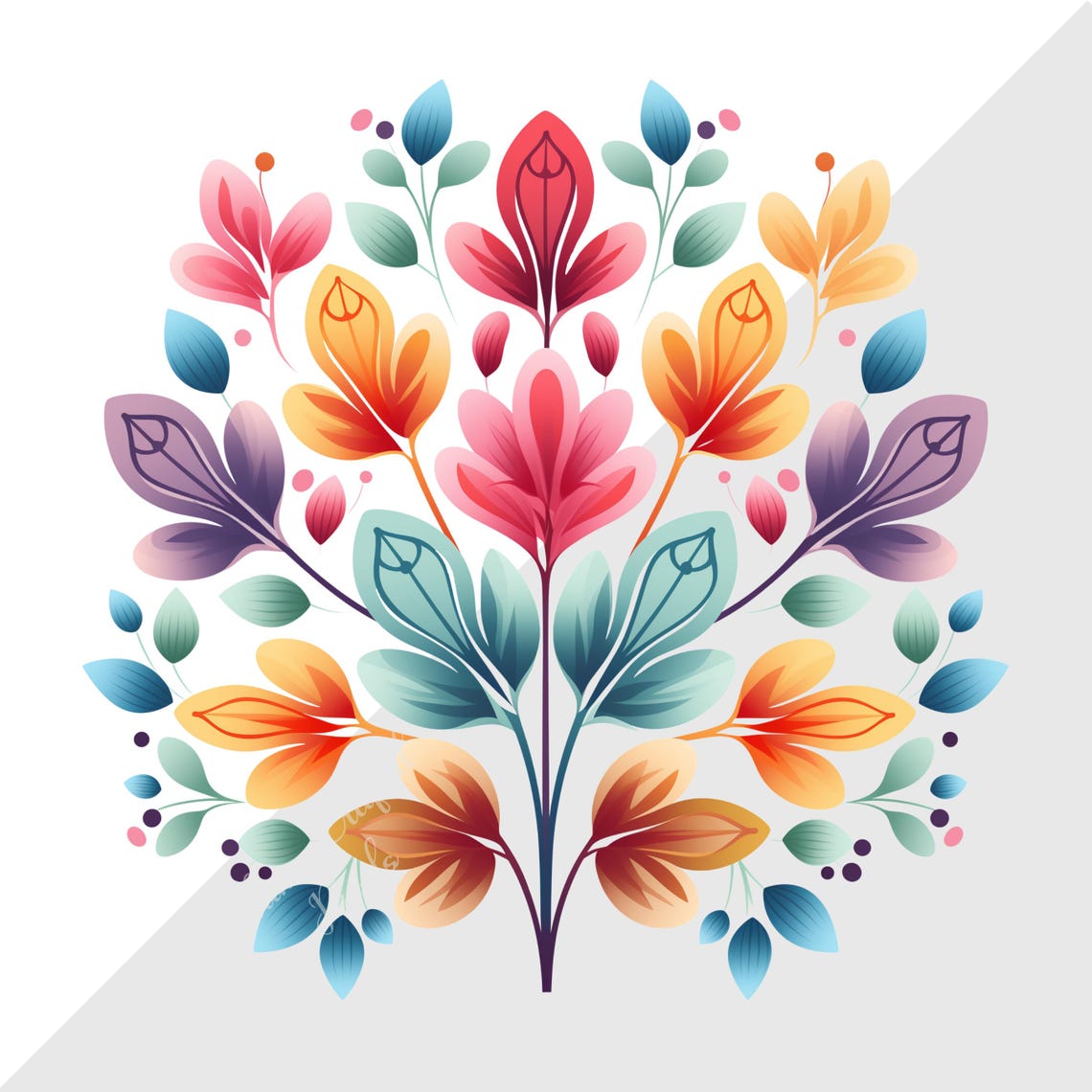 Fun Flower Bouquets Clip Art Set | Cute Digital Images | for Scrapbooks ...