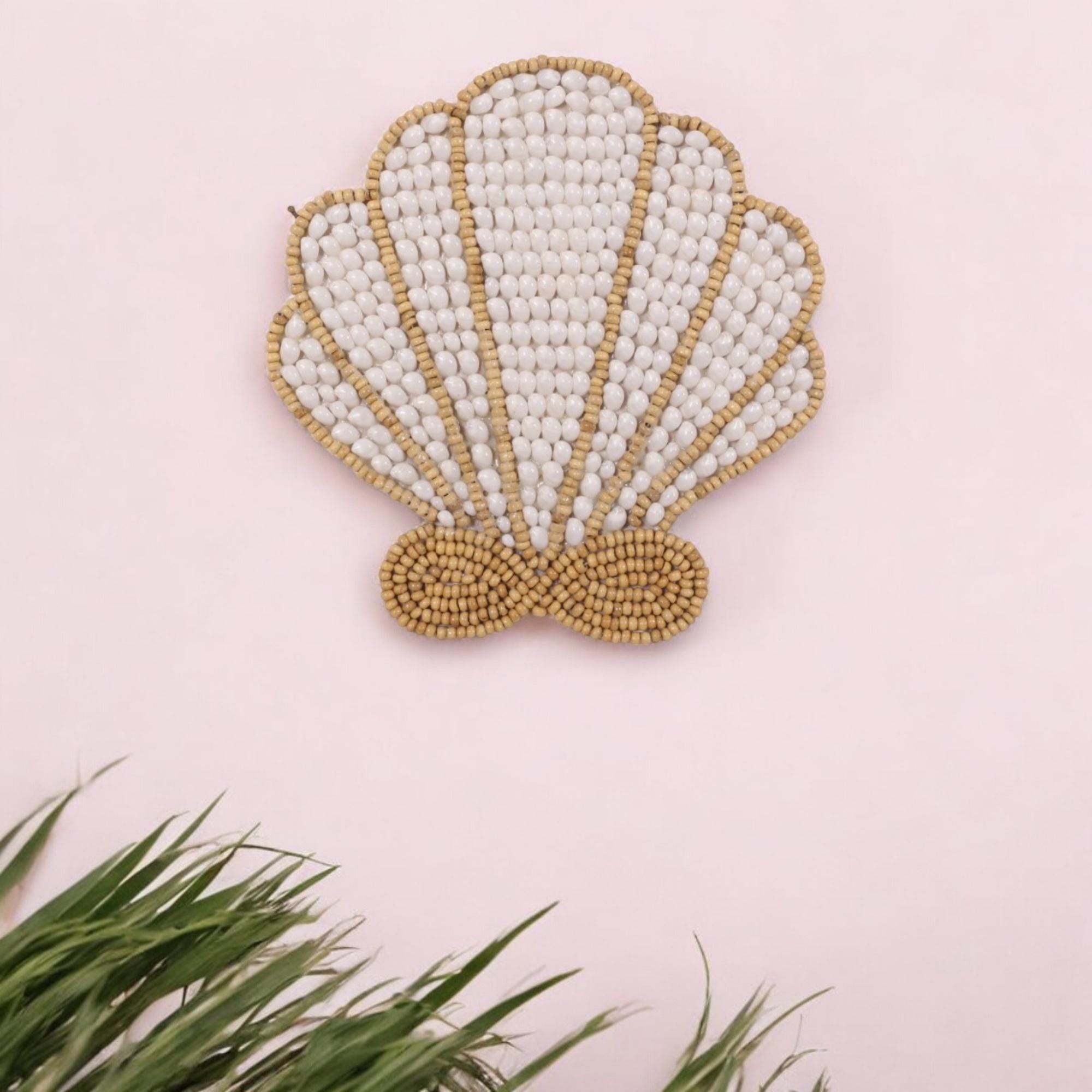 Sea Shell Wall Decor Boho Shelf Decoration Seashell Wall Hanging ...