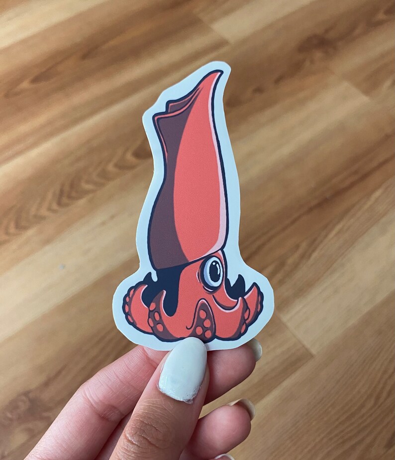 Cute Marine Animal Sticker Set of 8, Sticker Pack, Sea Bunny ...