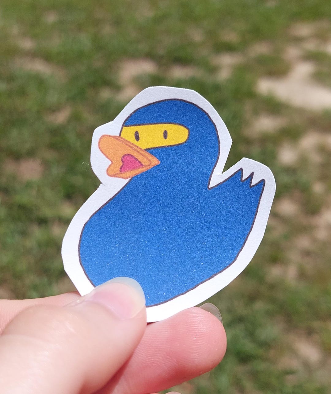 Ninja Duck Sticker - Etsy