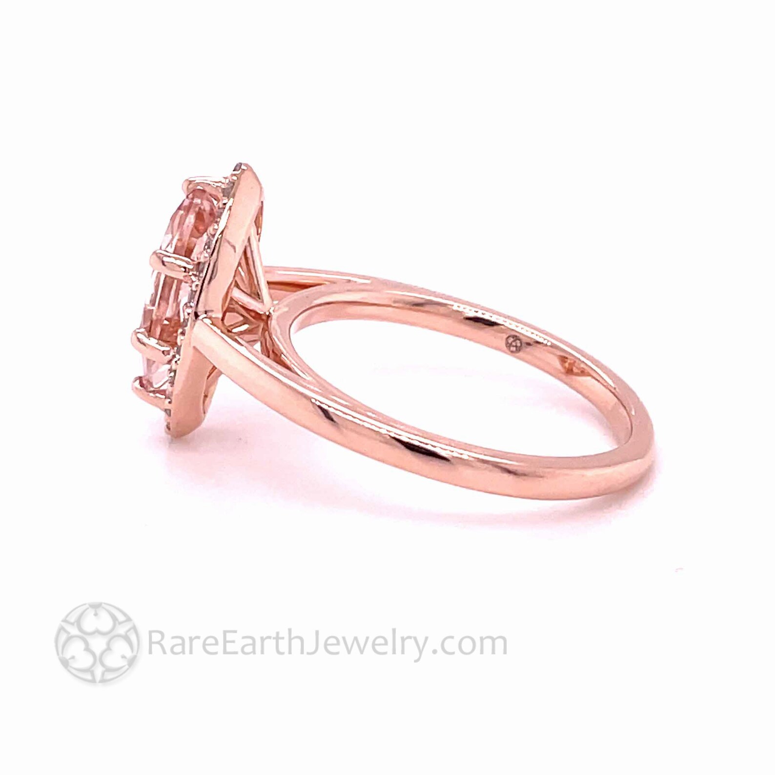 Marquise Morganite Ring Morganite Engagement Ring Marquise Cut - Etsy