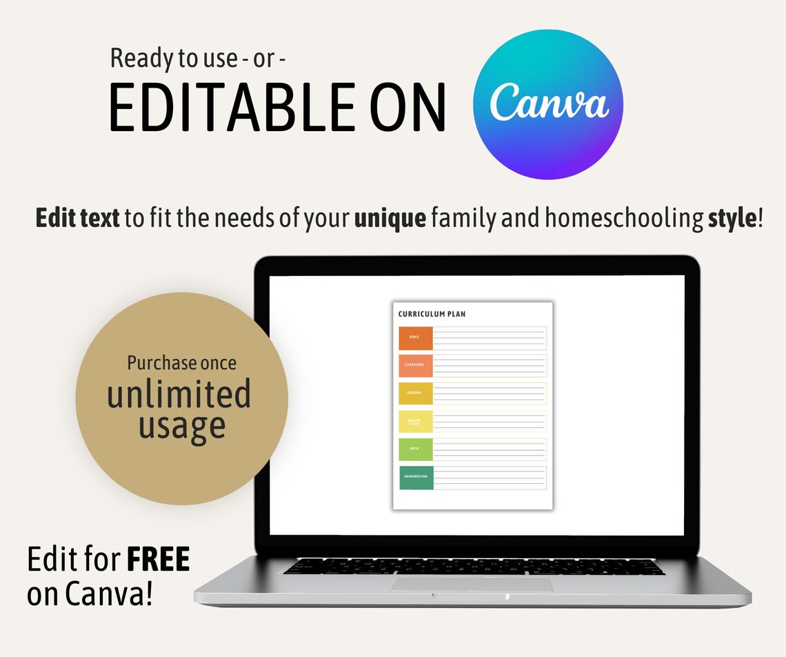 Editable Homeschool Planner + 2025-2026 Homeschool Planner + Homeschool ...