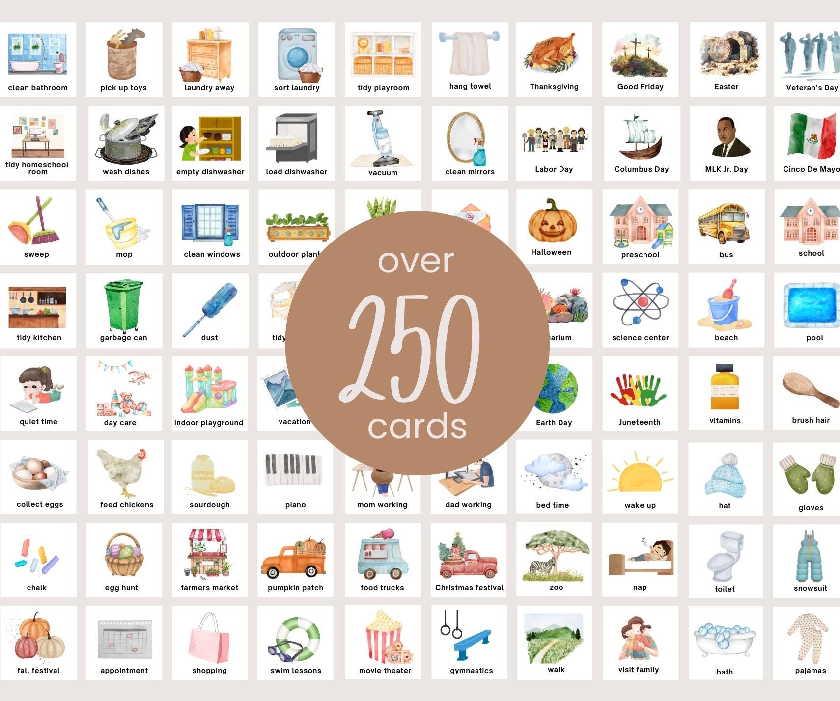 Editable Daily Routine Cards Visual Schedule Toddler Routine Chart for ...