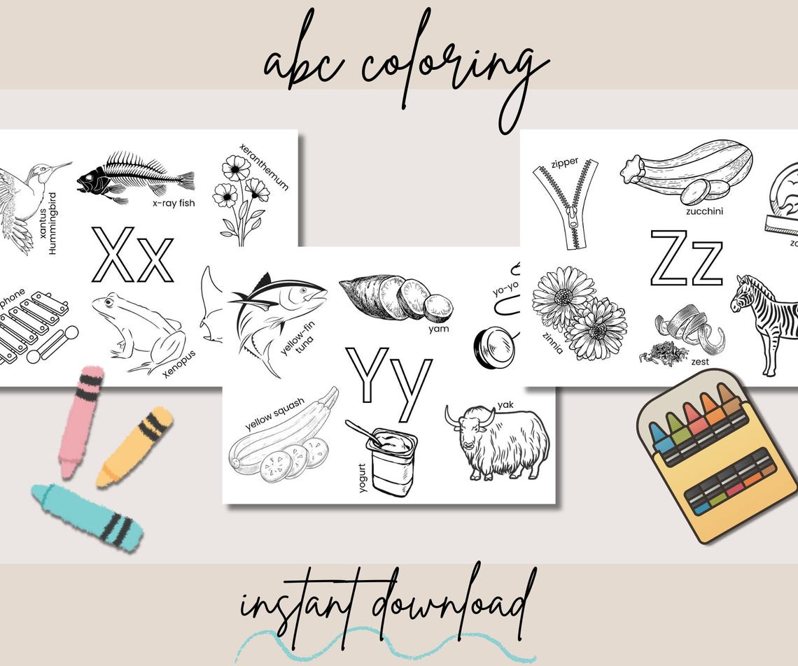 Alphabet Coloring Pages, Preschool Coloring, Preschool Activity ...