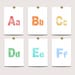 ABC Bible Scripture Flash Cards Memorization Bible Verse Alphabet Card ...