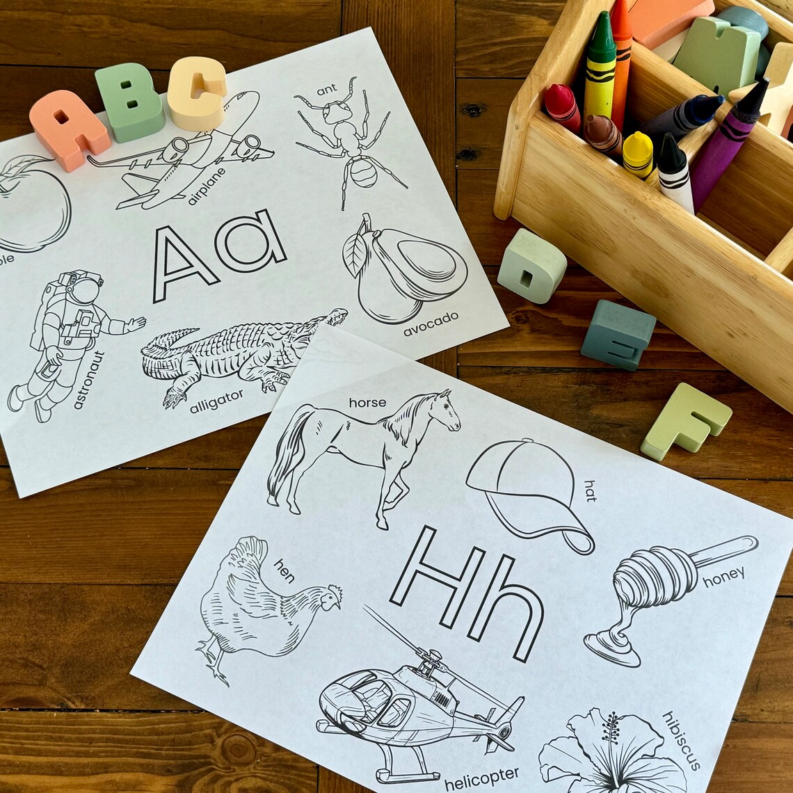 Alphabet Coloring Pages, Preschool Curriculum, Preschool Activity ...