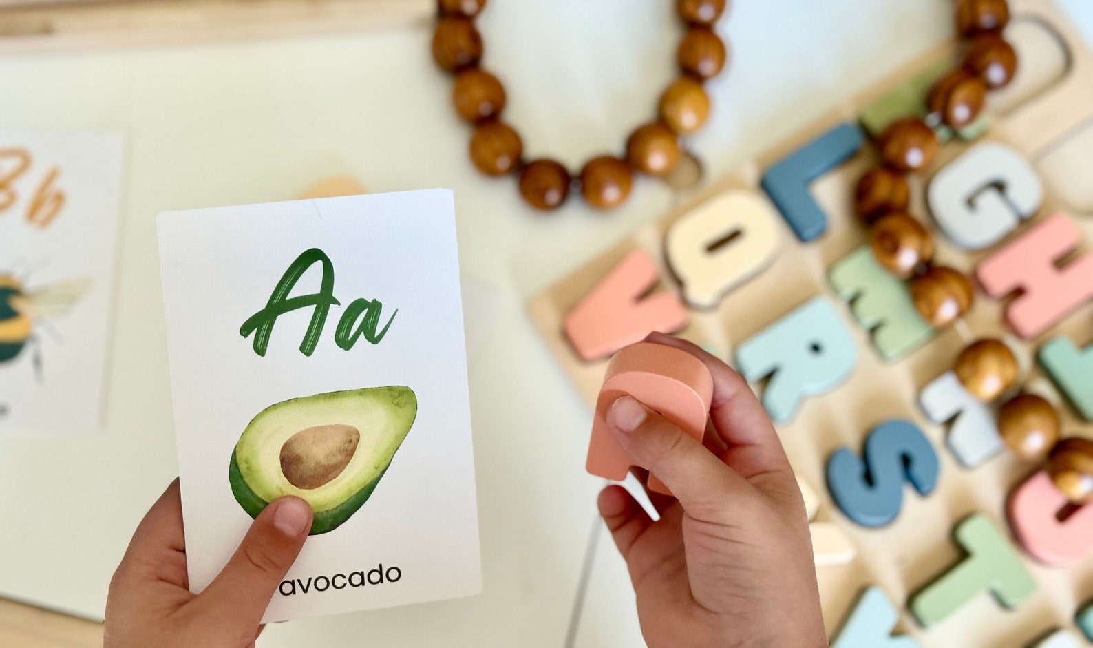 Printable ABC Alphabet Flashcards, ABC Educational Cards, A-Z Cards ...