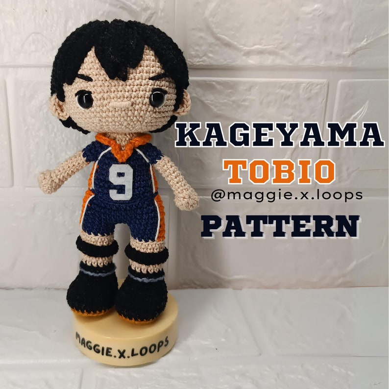 Kageyama Tobio Pattern Only - Etsy