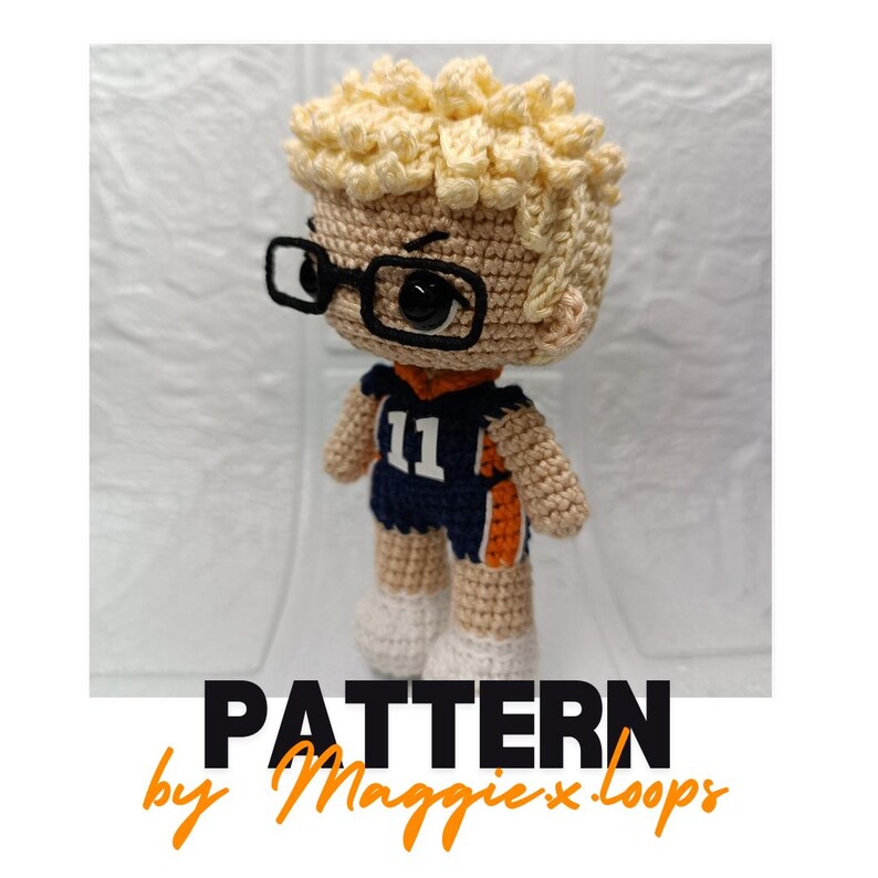 Mini Kei Tsukki Crochet Pattern - Etsy